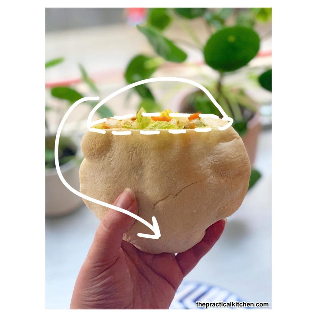 Fluffy Golden Pita Pockets » the practical kitchen