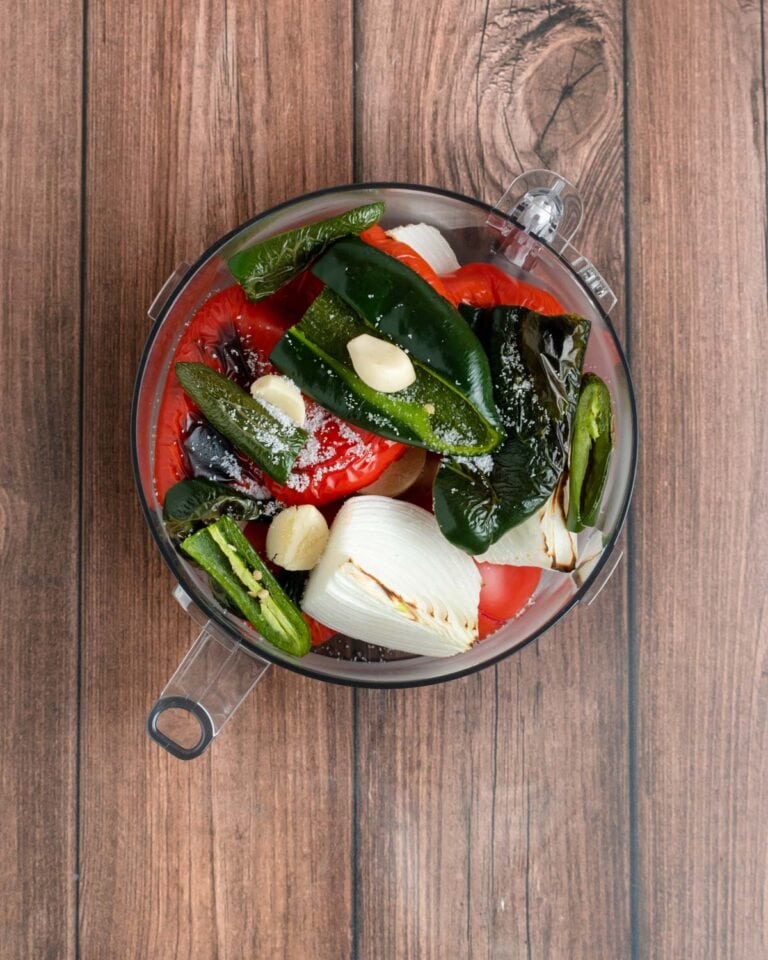 25 Minute Fresh Homemade Salsa Roja (Roasted Tomato Salsa) » the ...