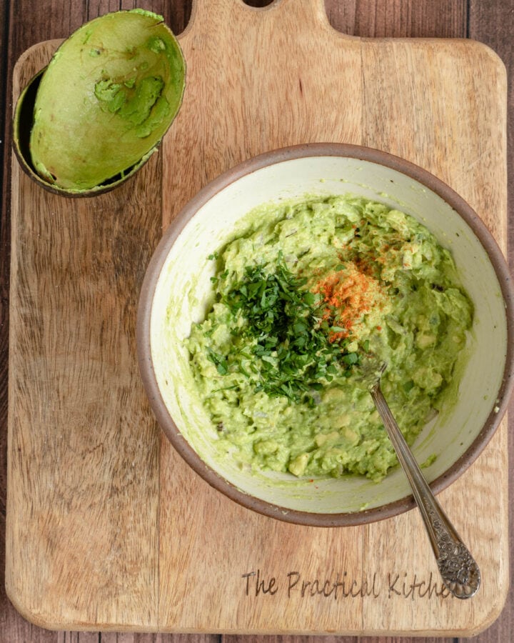 How to Make Guacamole with One Avocado » the practical kitchen