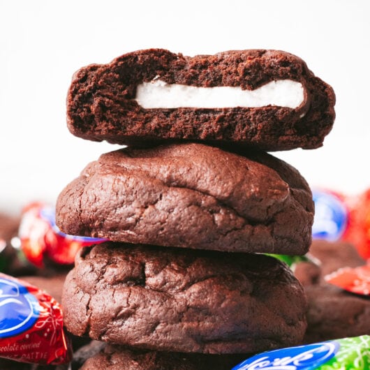 Peppermint Patty Brownie Cookies » the practical kitchen
