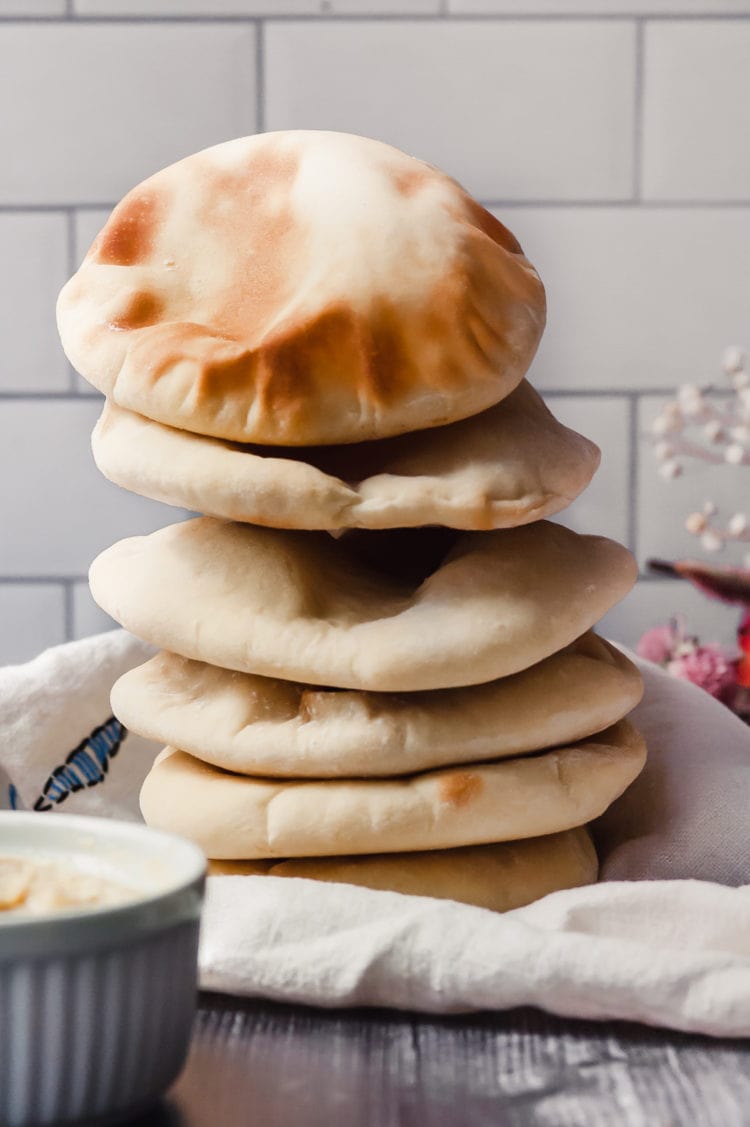 Fluffy Golden Pita Pockets » the practical kitchen