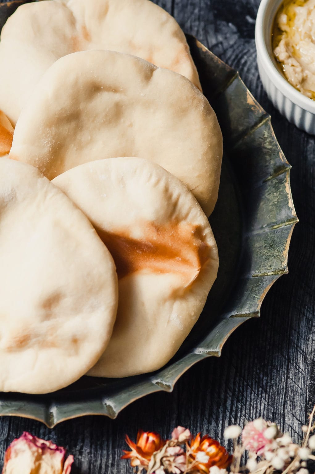 Fluffy Golden Pita Pockets » the practical kitchen