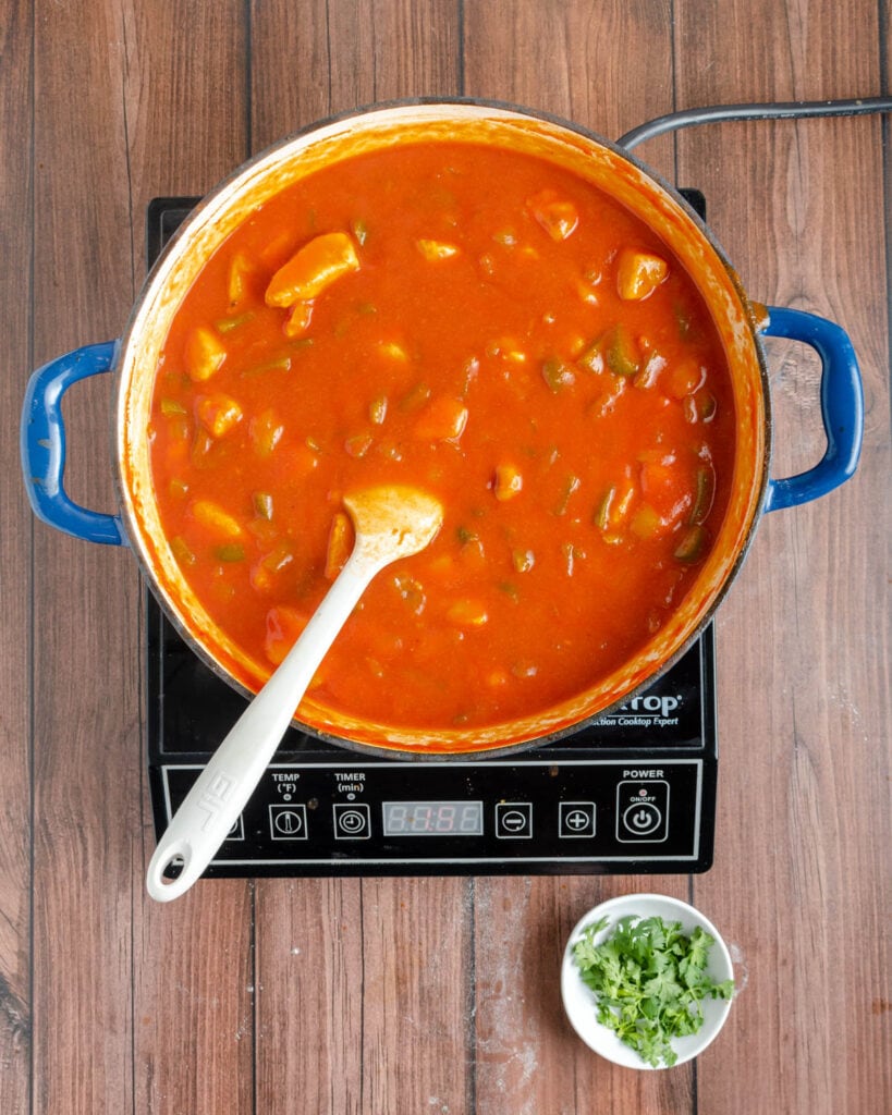 Simple Tomato Curry Chicken » the practical kitchen