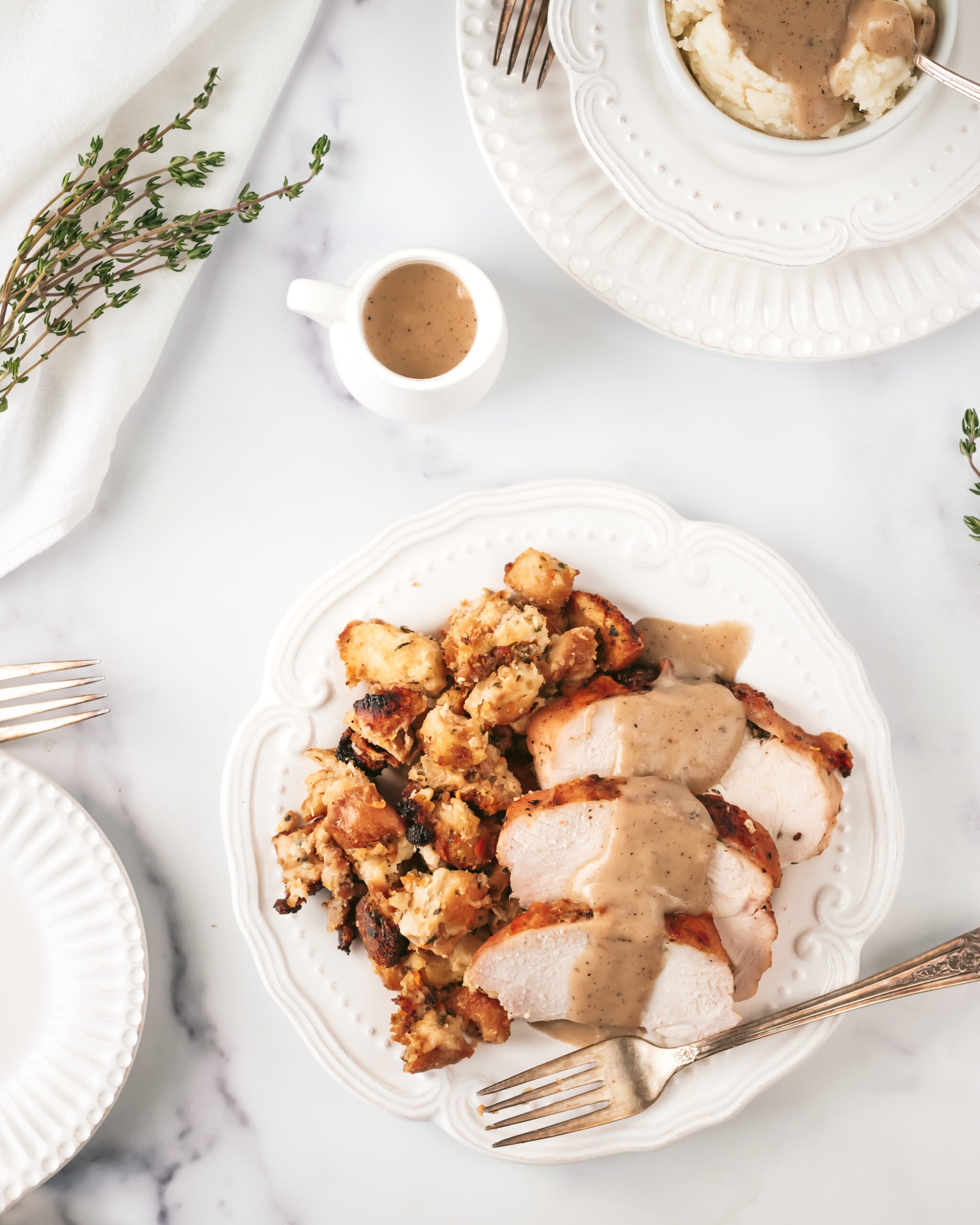 Small Batch Turkey and Stuffing Dinner » the practical kitchen