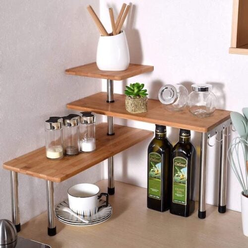 13+ Genius Small Space Kitchen Organizers » you need these!