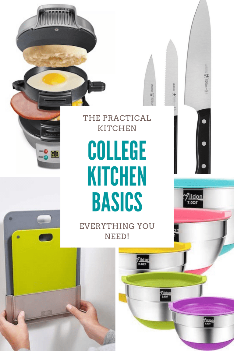 17+ College Kitchen Basics You ACTUALLY Need » the practical kitchen