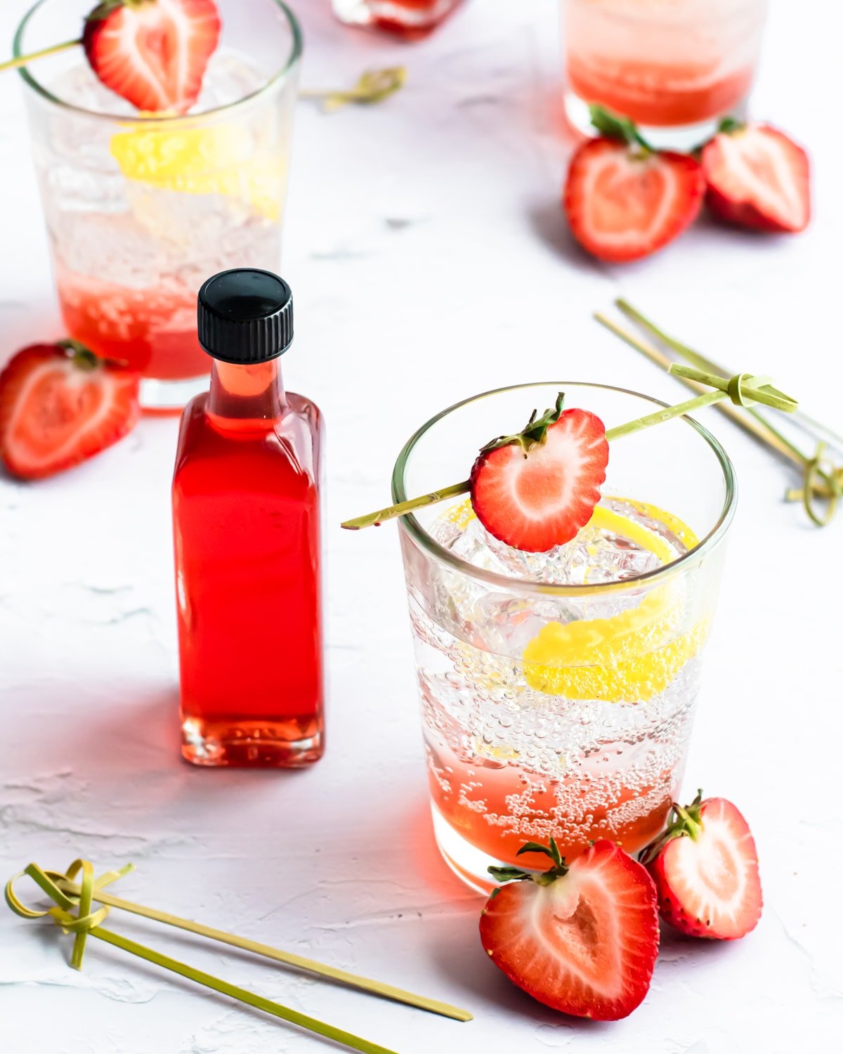 Simple Strawberry Syrup for Drinks » the practical kitchen