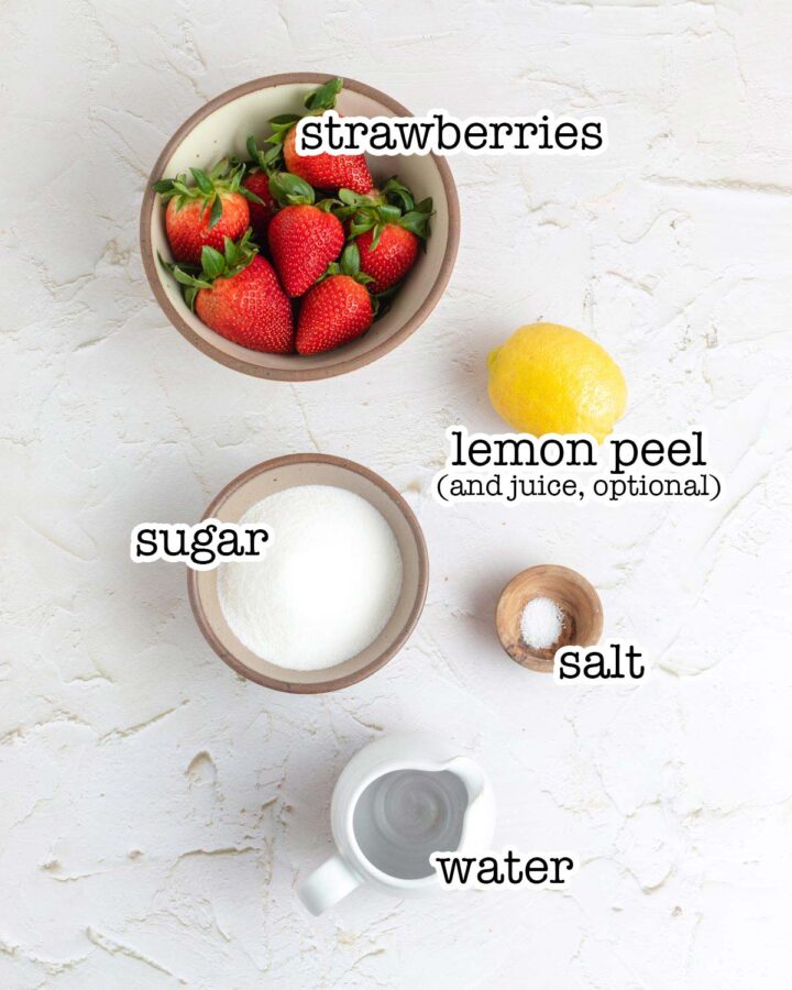 30-Minute Simple Strawberry Syrup for Drinks » the practical kitchen