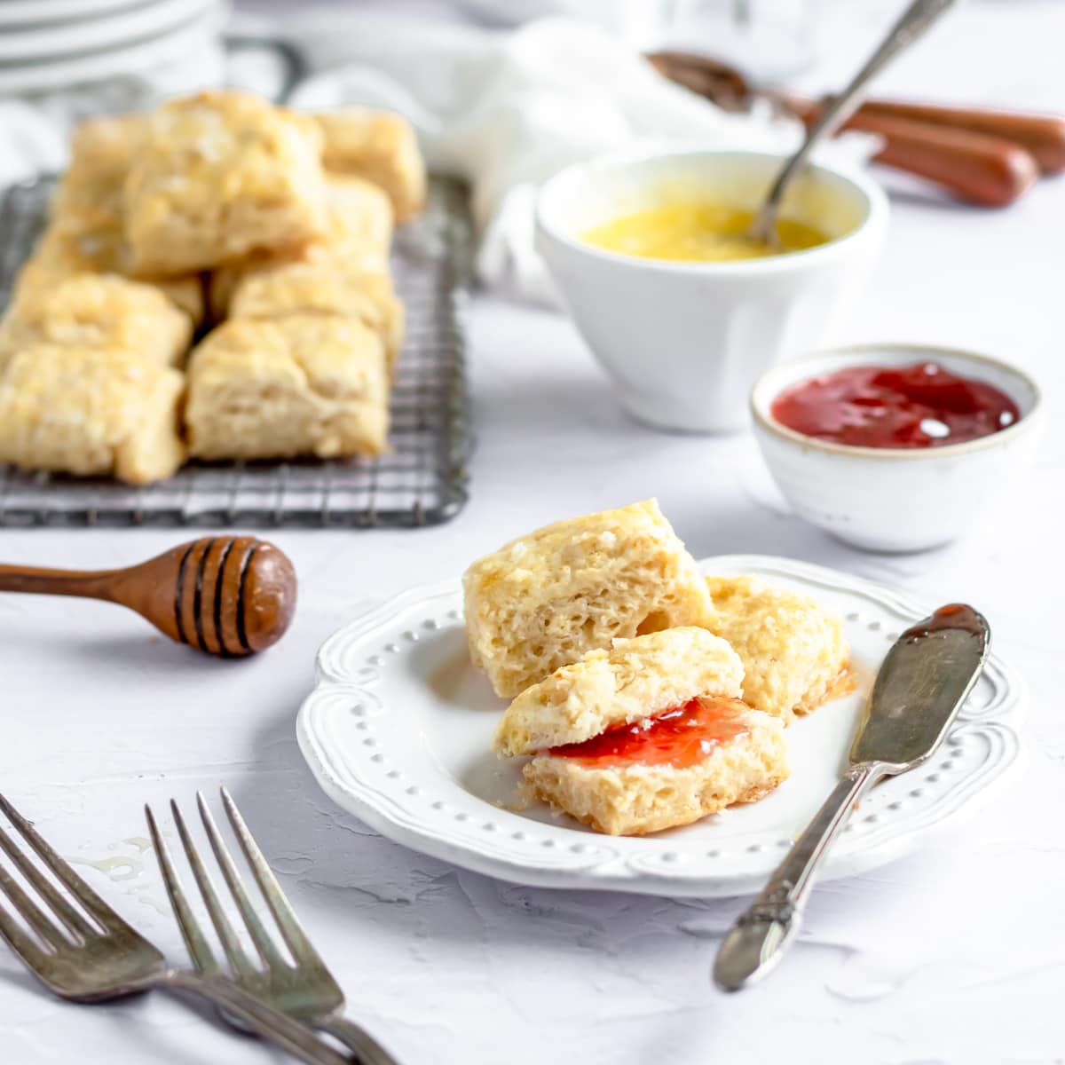 How to Make How to Make Mini Honey Butter Biscuits » the practical kitchen