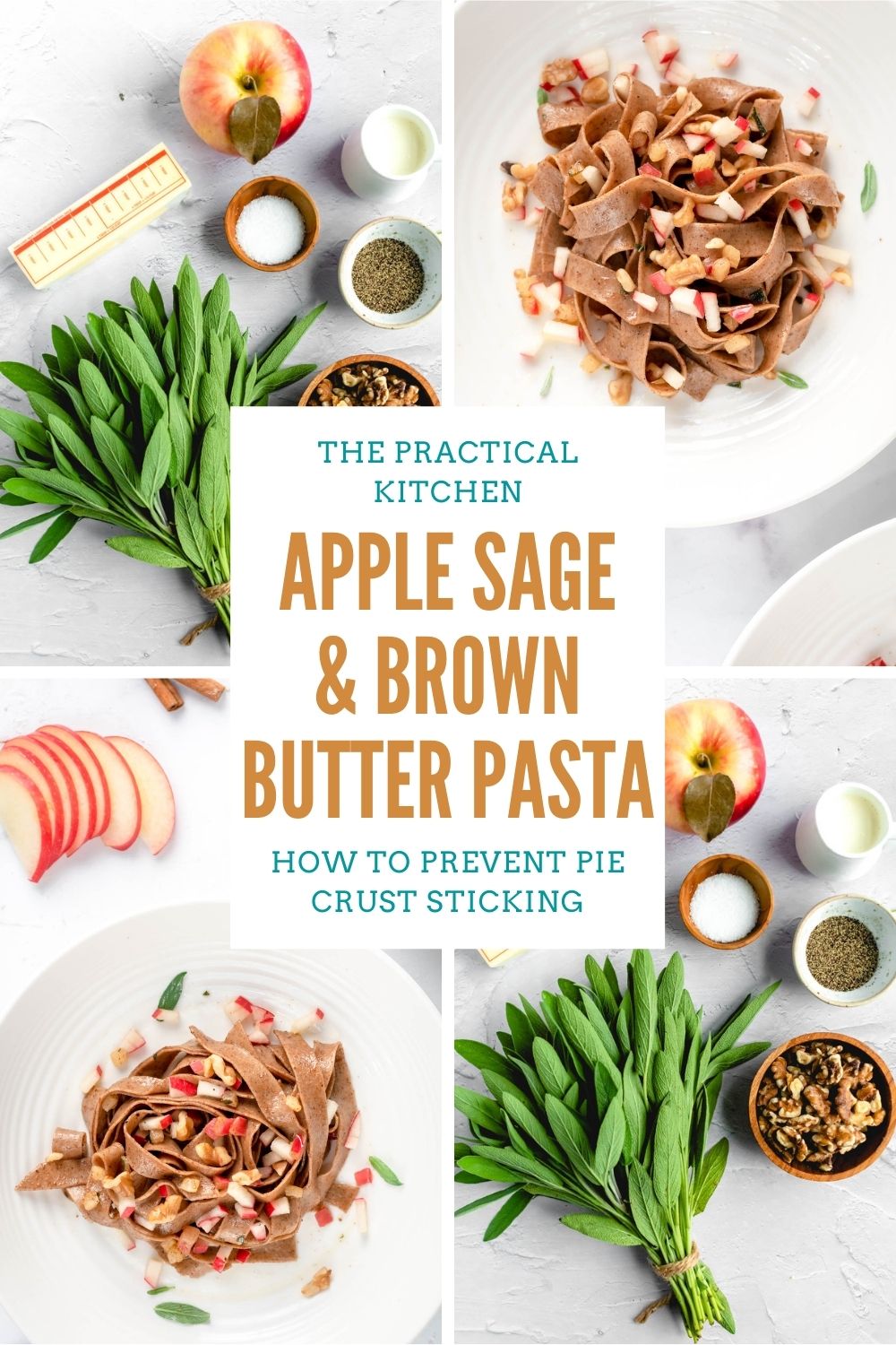 Apple Sage Brown Butter Pasta with Walnuts » the practical kitchen