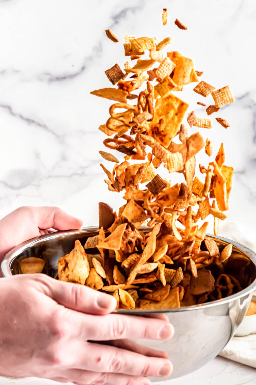 Oven Chex Mix with Pita Chips » the practical kitchen