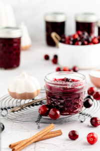 Easy Spiced Cranberry Jam » the practical kitchen