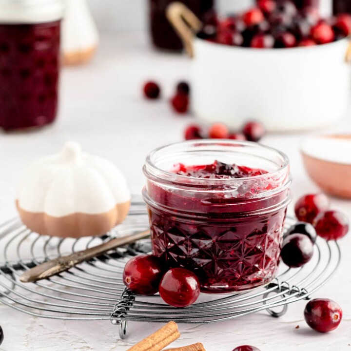 Easy Spiced Cranberry Jam » the practical kitchen