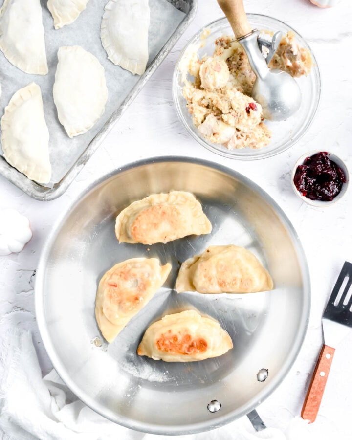 Turkey Pierogi with Leftover Stuffing » the practical kitchen