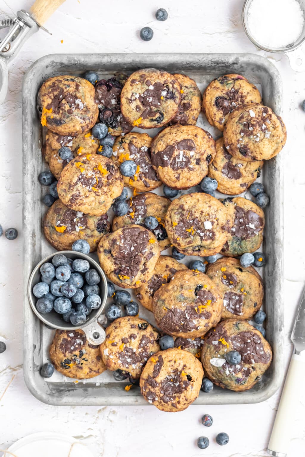 Easy Blueberry Chocolate Chip Cookies » the practical kitchen