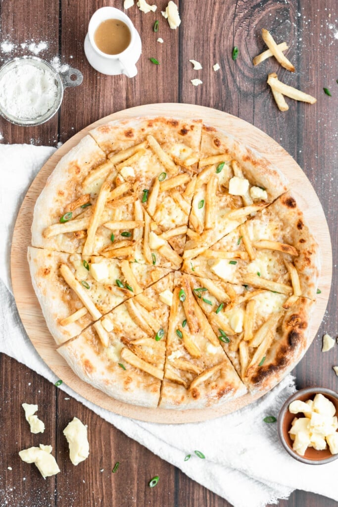Thin Crust Poutine Pizza » the practical kitchen