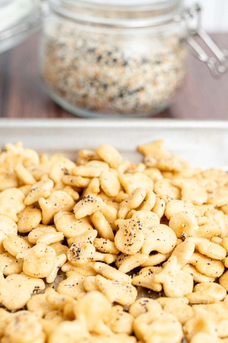 Everything Bagel Goldfish Crackers » the practical kitchen