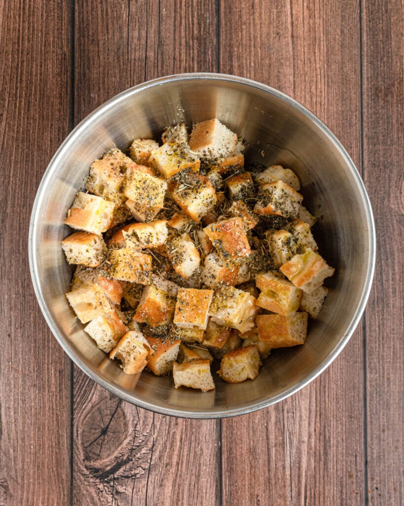 How to Make Homemade Focaccia Croutons » the practical kitchen
