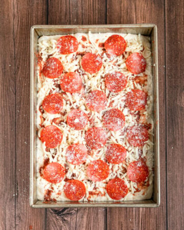 Thick & Crispy Focaccia Pizza » the practical kitchen