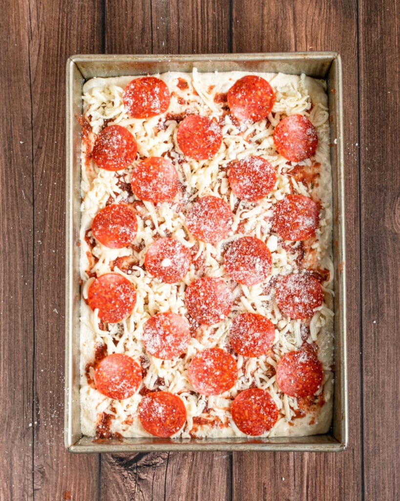 Thick & Crispy Focaccia Pizza » the practical kitchen