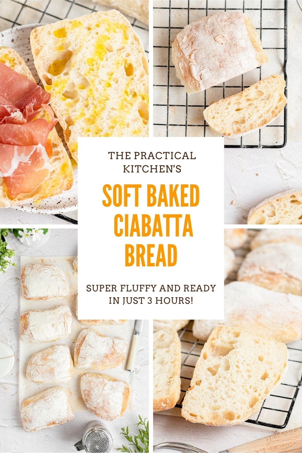 Soft Baked 3-Hour Ciabatta Bread » the practical kitchen