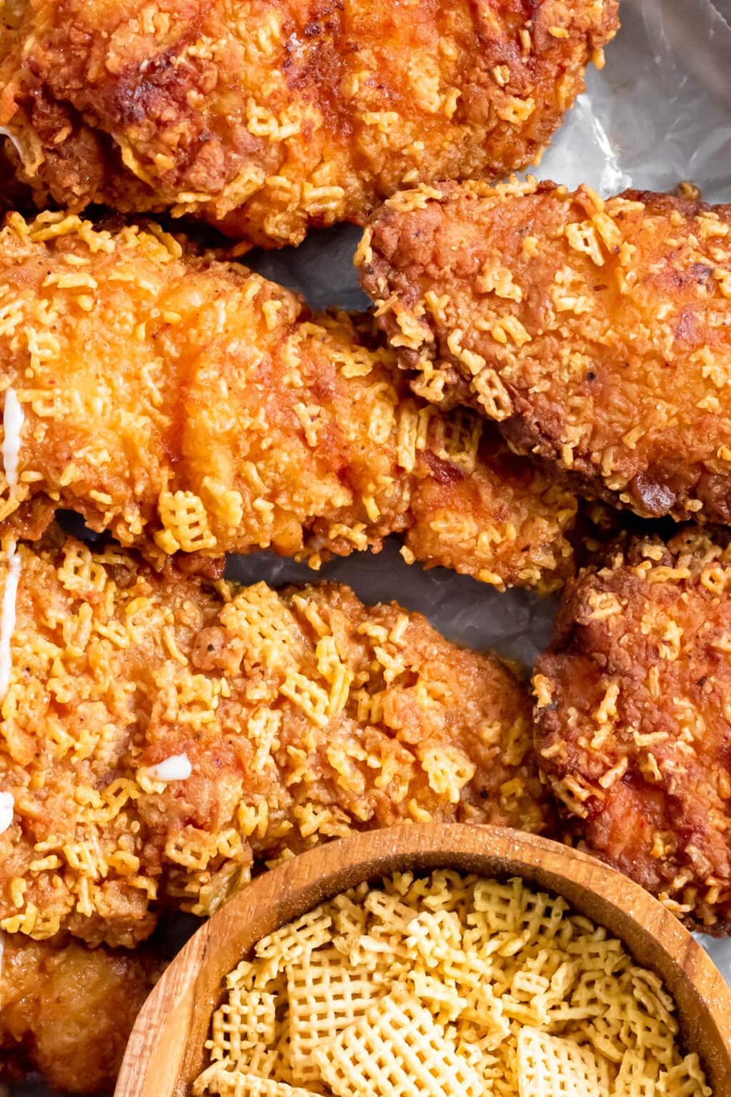 Extra Crispy Chex Mix Chicken Tenders » the practical kitchen