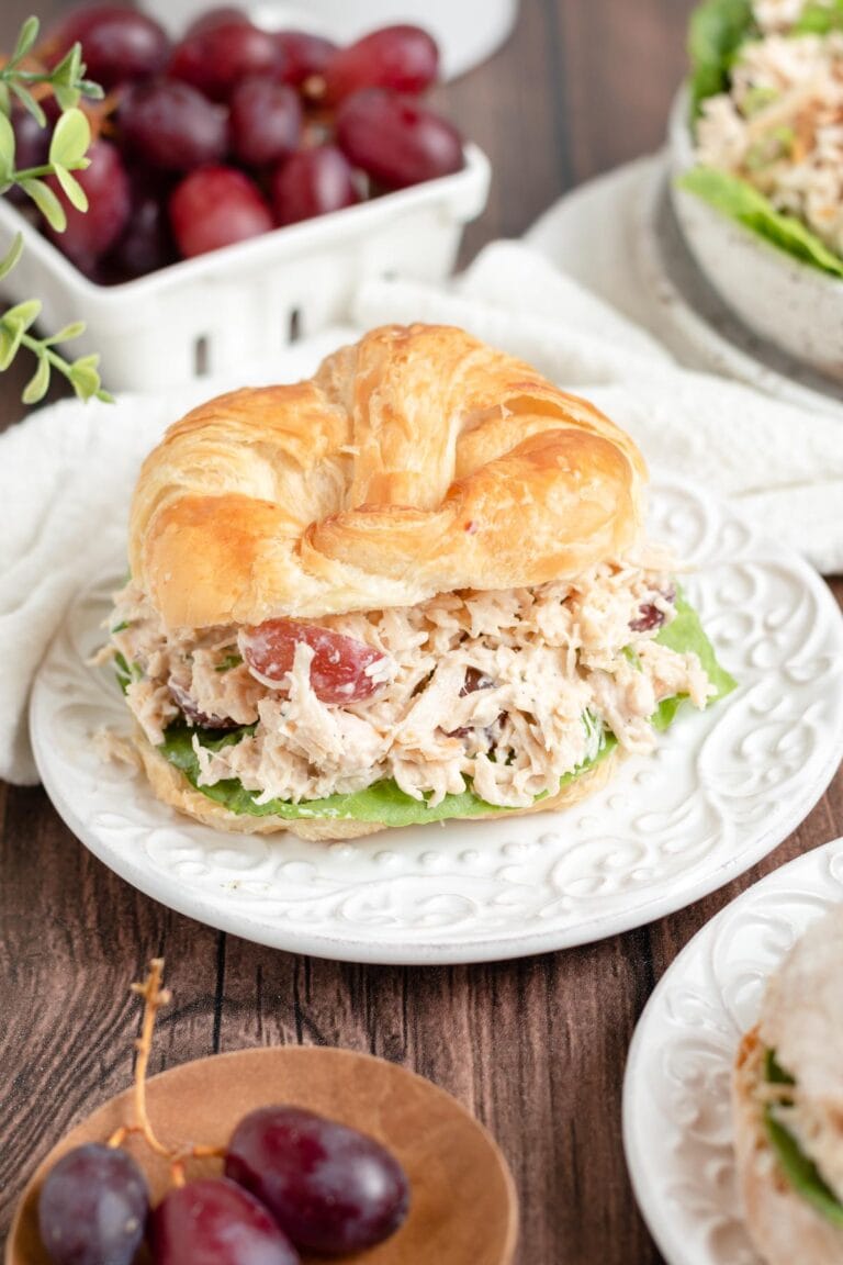 Easy Deli-Style Chicken Salad with Mayo & Grapes » the practical kitchen