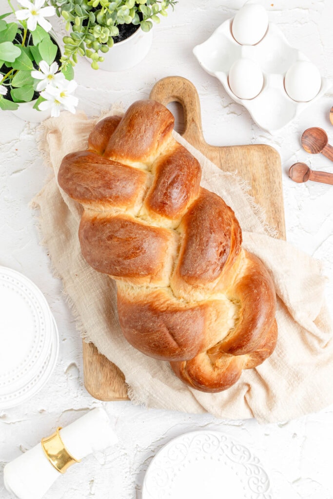 Homemade Braided Challah Bread Recipe » the practical kitchen