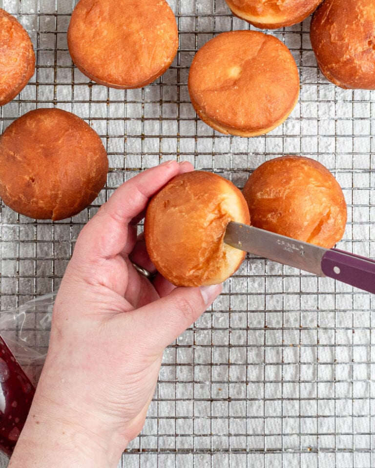 Fresh Homemade Jelly-Filled Donuts » the practical kitchen