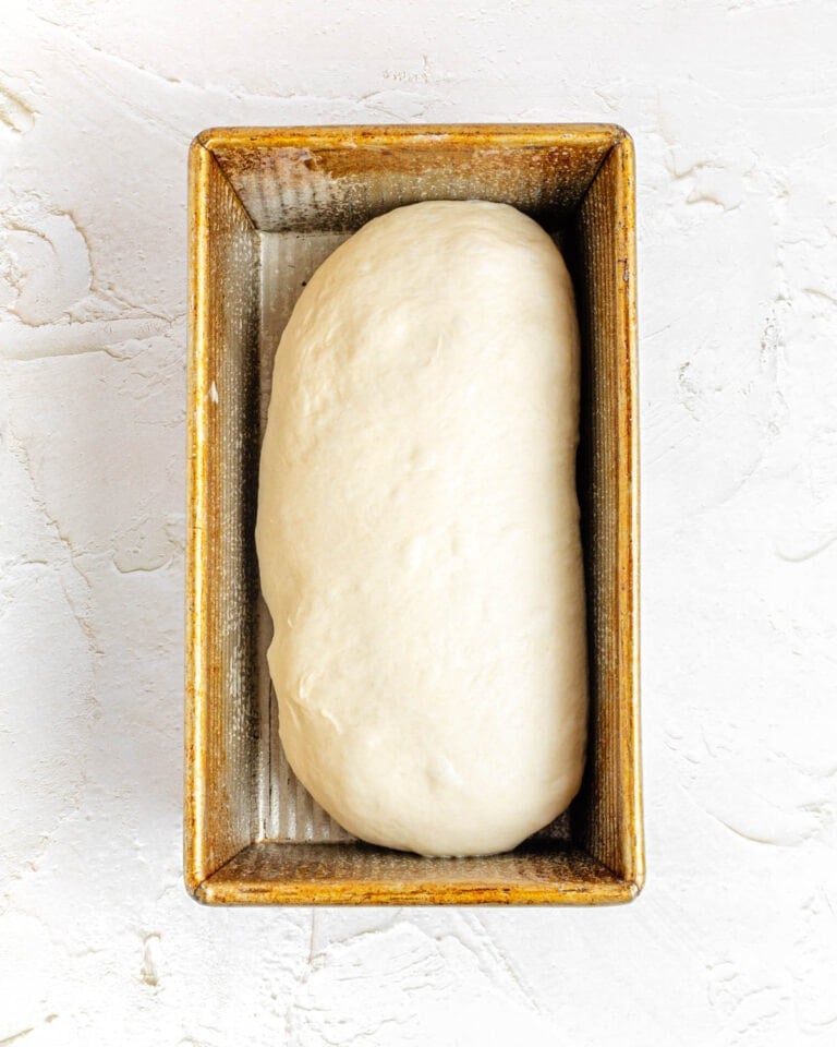Easy Soft Sandwich Bread in a Loaf Pan (For Beginners) » the practical ...