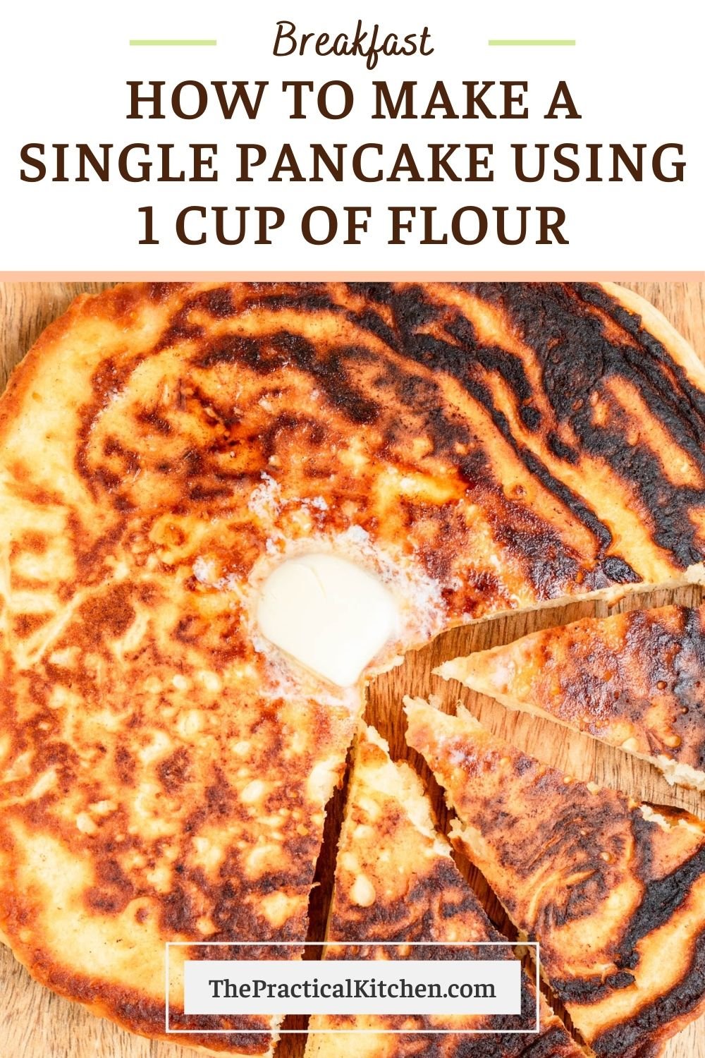 25-Minute Single Small Batch Pancake Recipe (1 Cup of Flour) » the ...